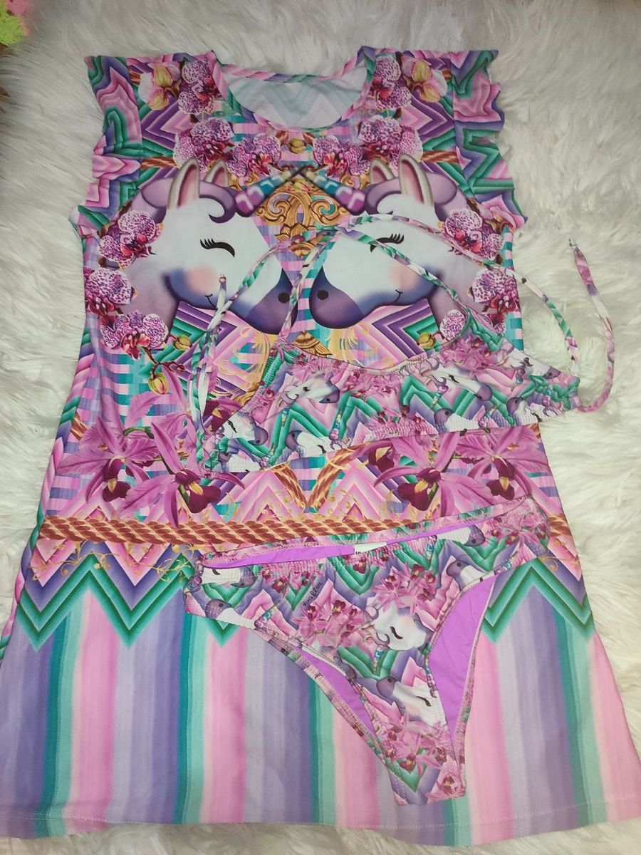 Biquíni Viva Flor | Roupa Infantil para Menina Viva Flor Usado 79853905 ...