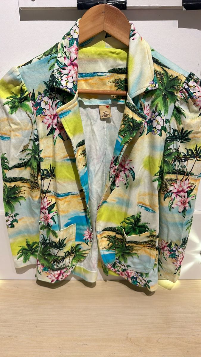 Blaser Estilo Farm | Camisa Feminina Zimpy Usado 101345610 | enjoei