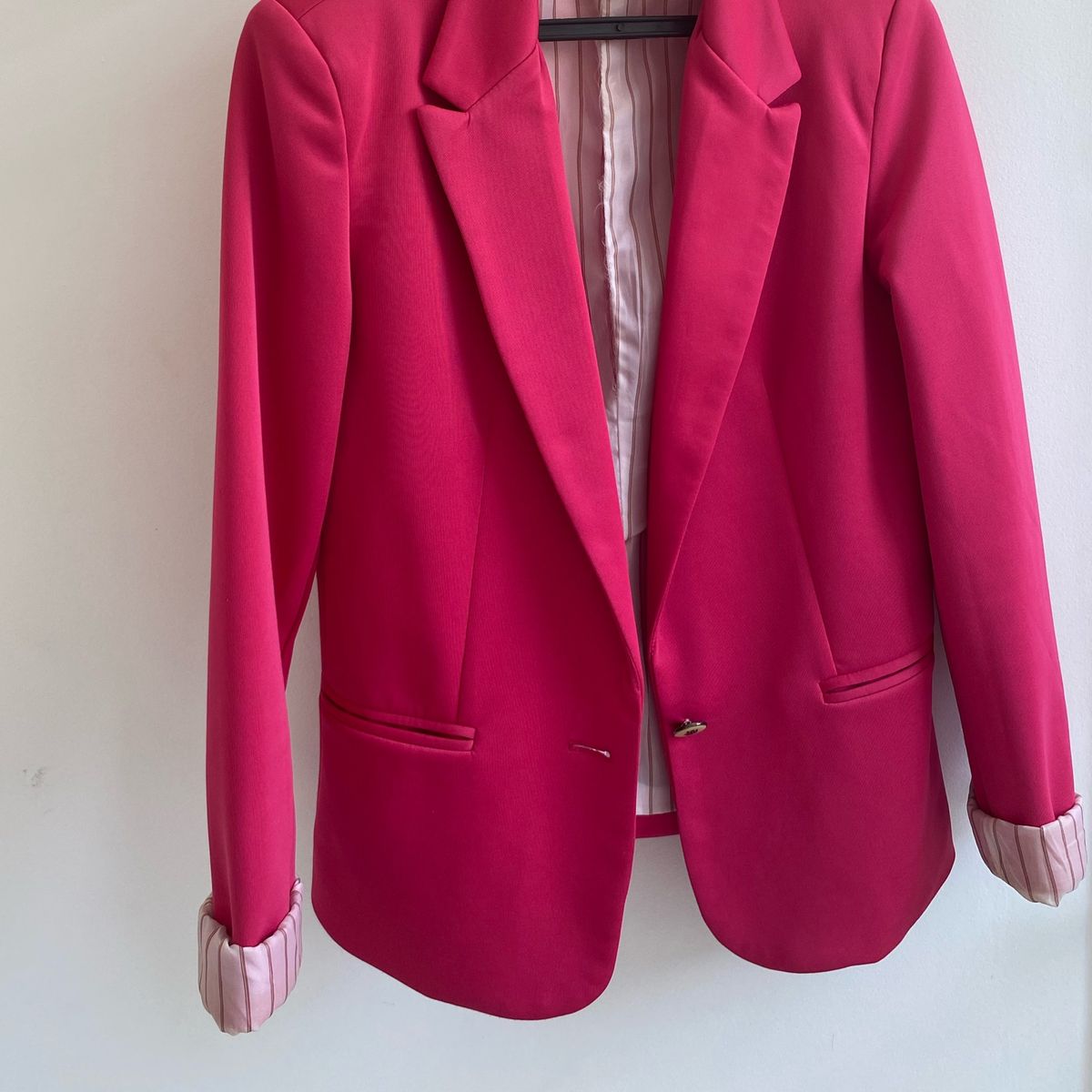 Blaser Pink | Terno Feminino Usado 77606631 | enjoei