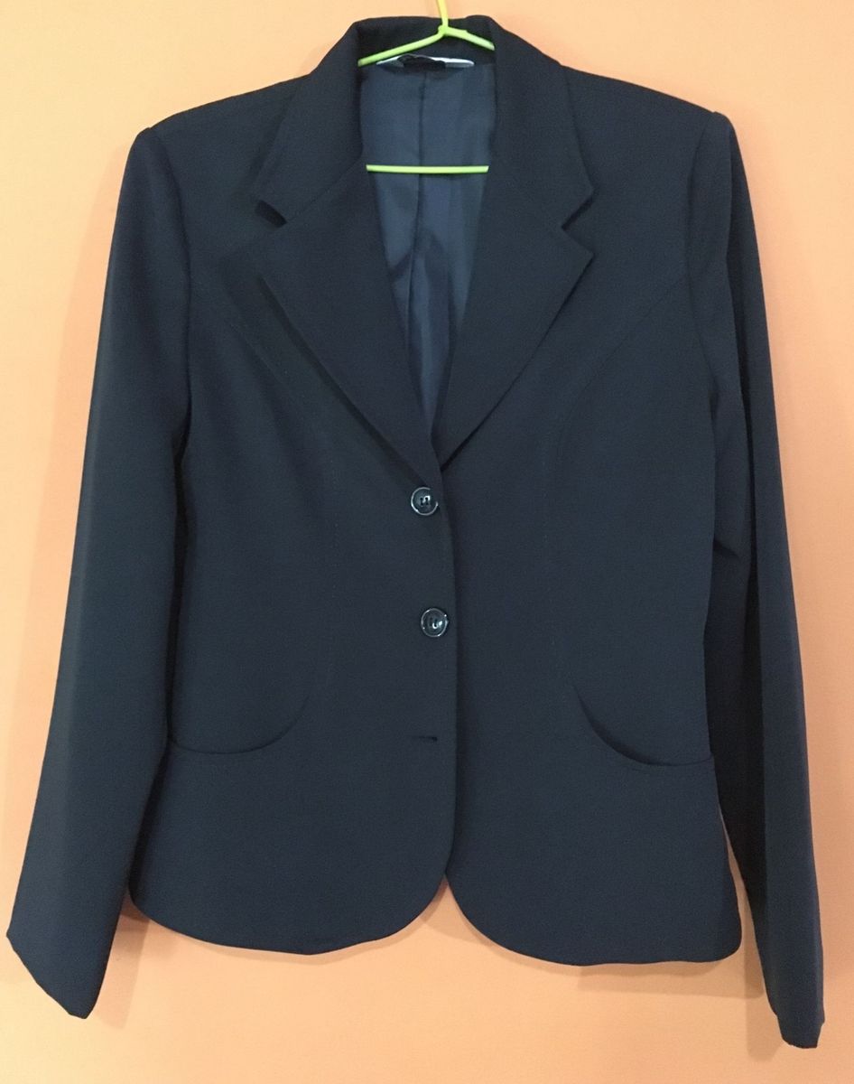 Blaser Preto | Roupa de Casamento Feminina Seropia Usado 28591458 | enjoei