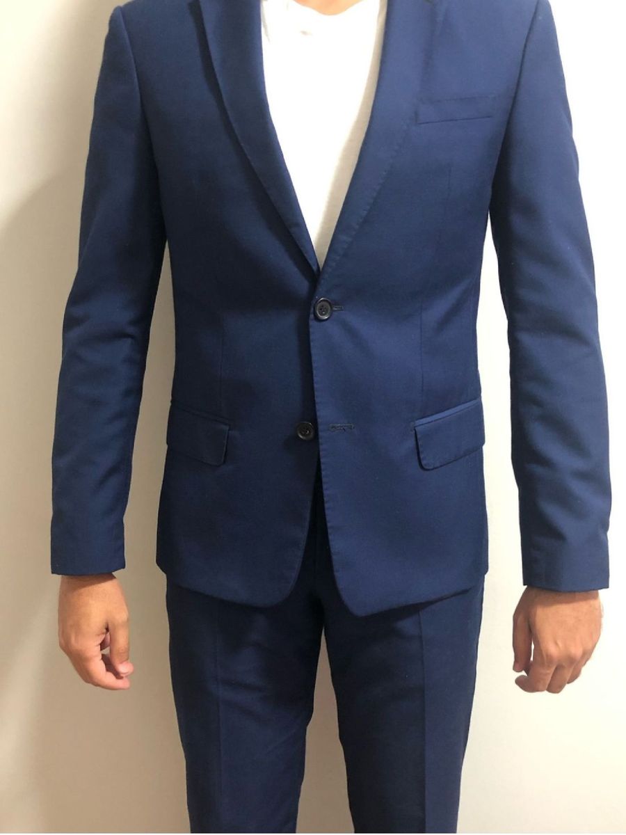 Blaze Villa Romana Azul | Blazer Masculino Vila Romana Usado 75945942 ...