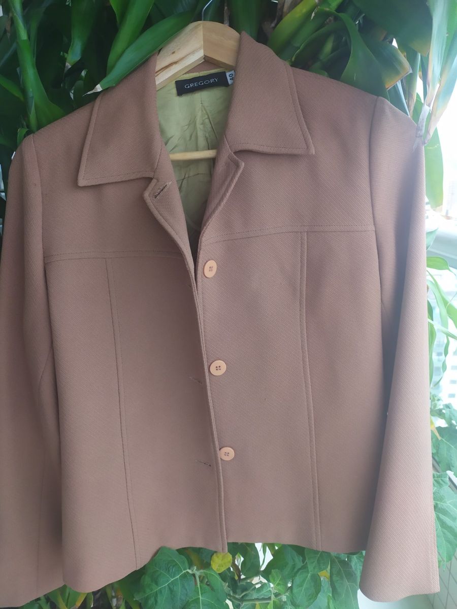 Blazer Alfaiataria | Casaco Feminino Gregory Usado 85159652 | enjoei