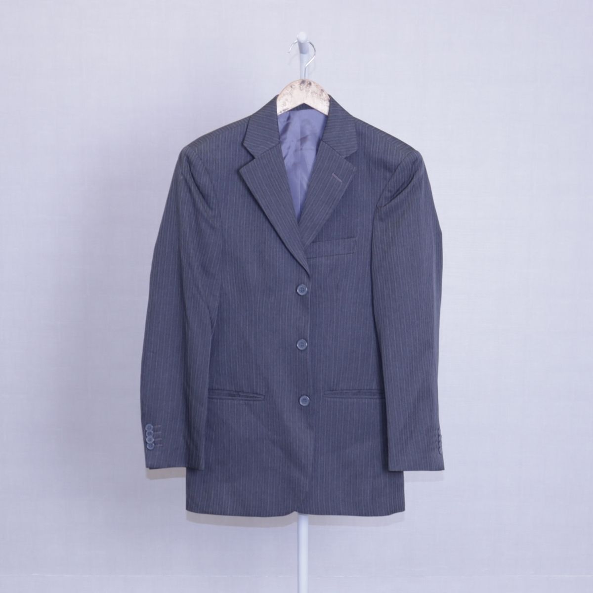 Blazer Cinza Resumo | Casaco Masculino Resumo Usado 84758039 | enjoei