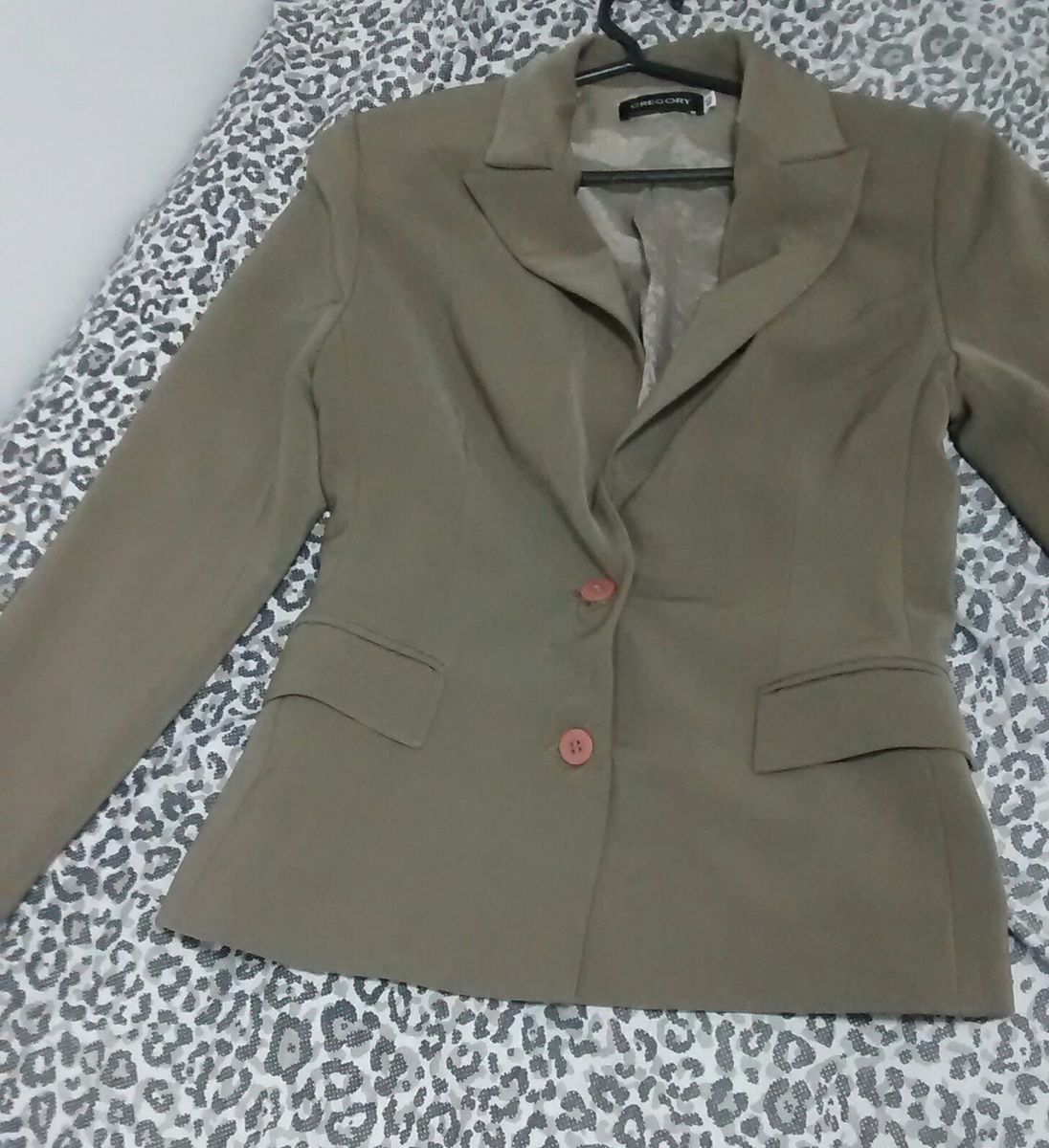 Blazer Gregory Verde Musgo | Casaco Feminino Gregory Usado 21097292 ...