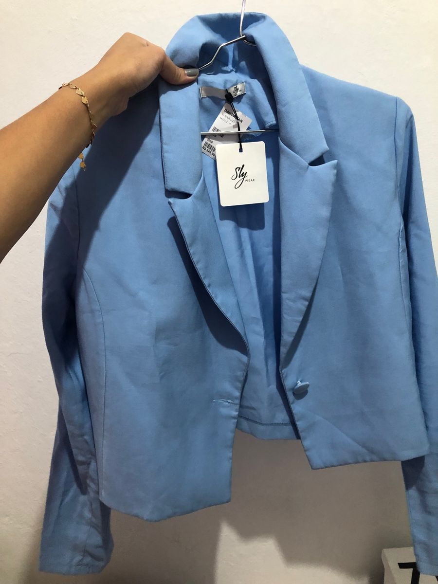 Blazer Marca Sly Wear Novo | Casaco Feminino Sly Wear Nunca Usado ...