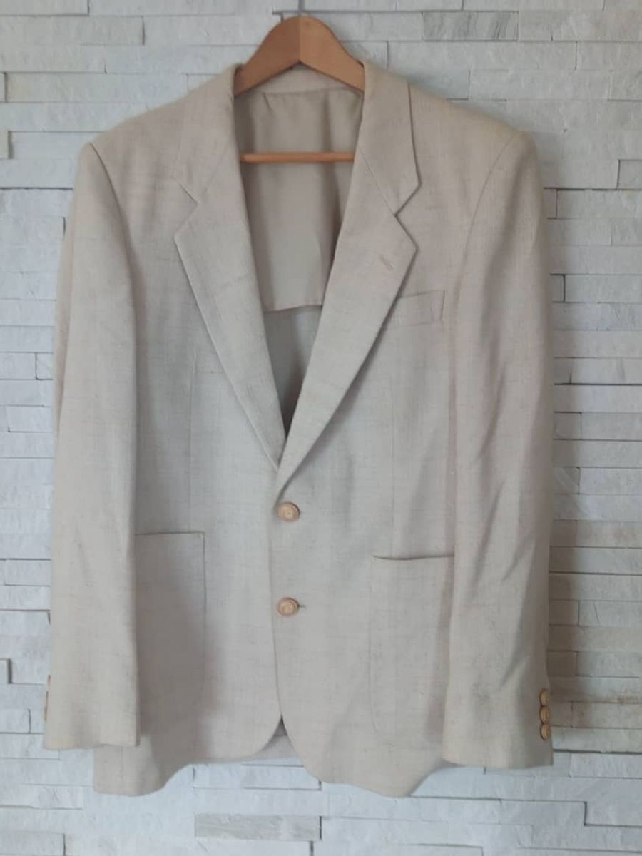 Blazer Masculino em Linho | Blazer Masculino Pierre Cardin Usado ...