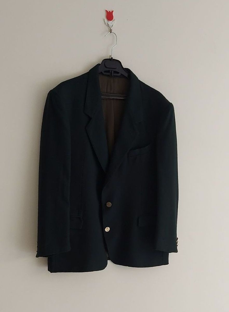 Blazer/paletó Italiano Lã Virgem | Blazer Masculino Fabio D Usado ...