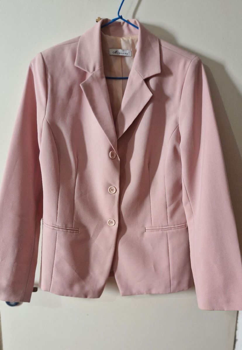 Blazer Rosa Minerva | Terno Feminino Minerva Usado 119651279 | enjoei