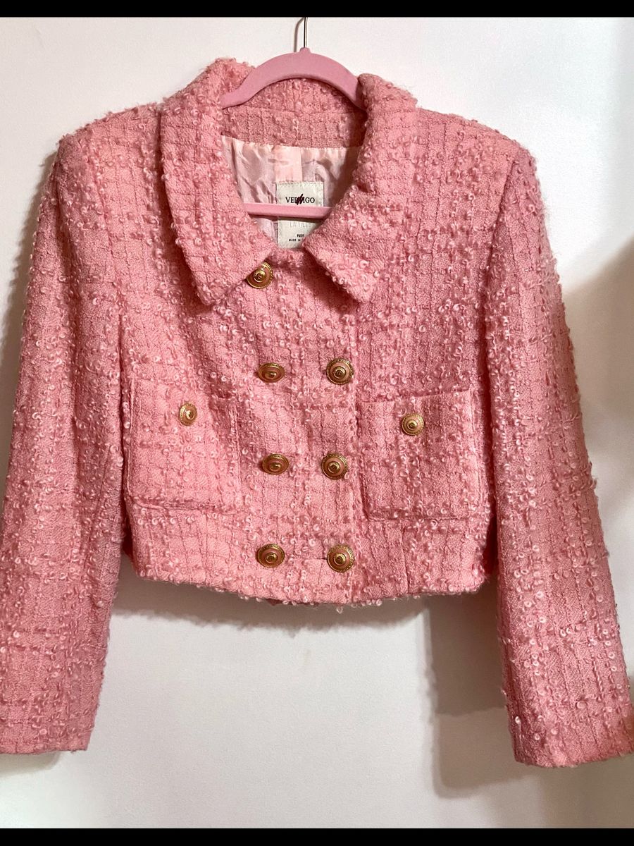 Blazer Vintage Vertigo Paris | Casaco Feminino Vertigo Paris Usado ...