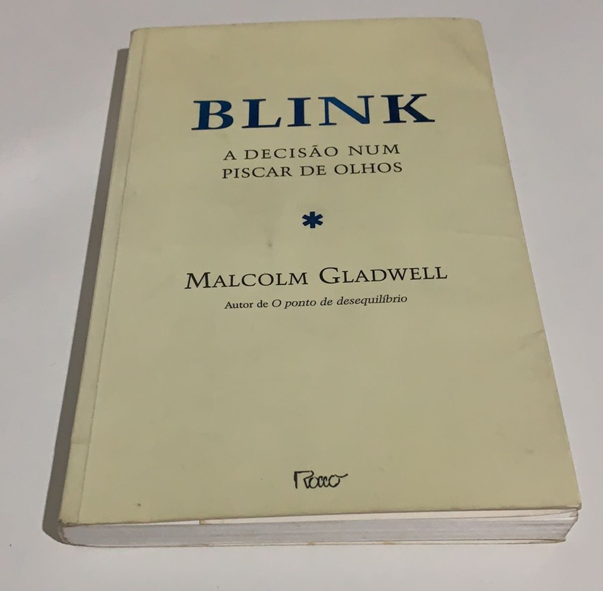 Blink - Malcolm Gladwell | Livro Rocco Usado 55662451 | enjoei