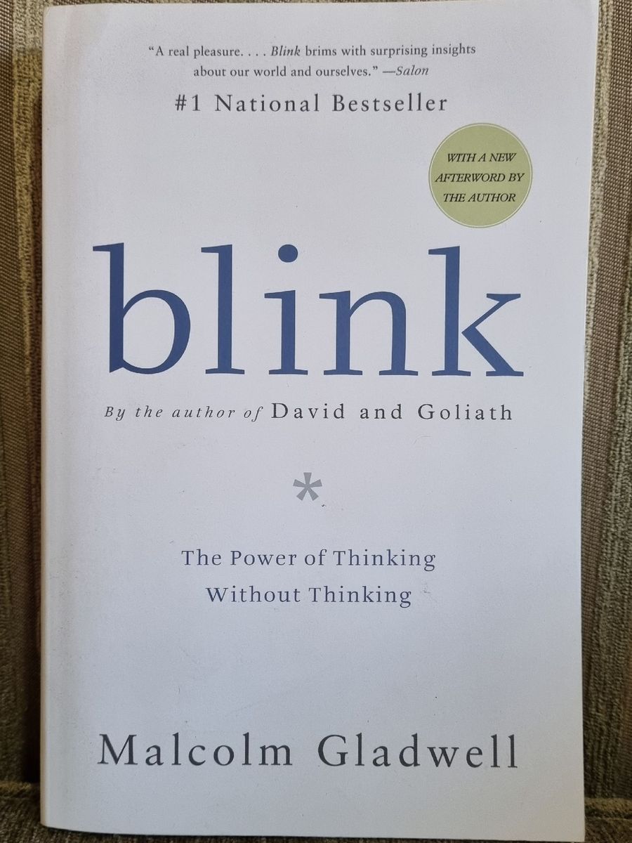 Blink - Malcolm Gladwell | Livro Usado 67830107 | enjoei