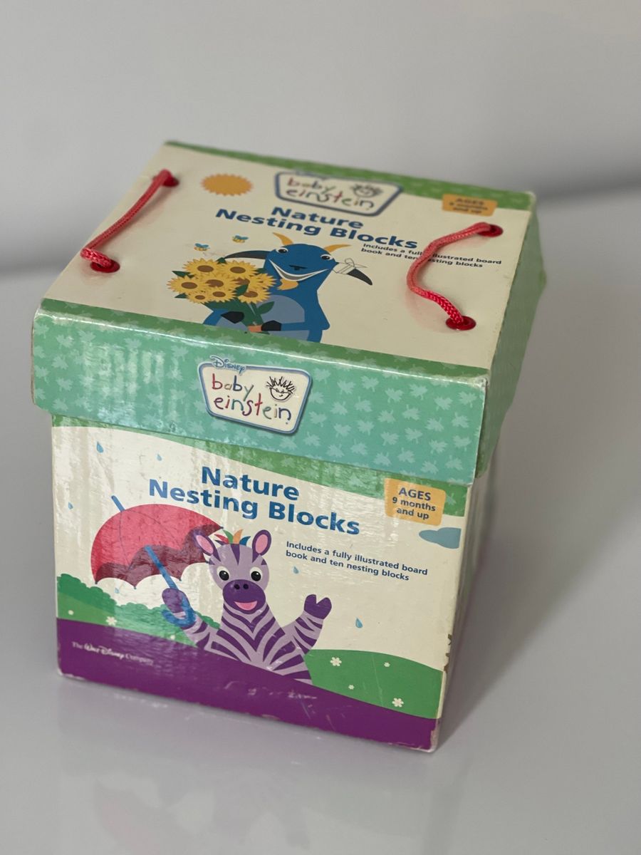 Blocos Baby Einstein Nature Nesting Blocks | Brinquedo para Bebês Baby ...