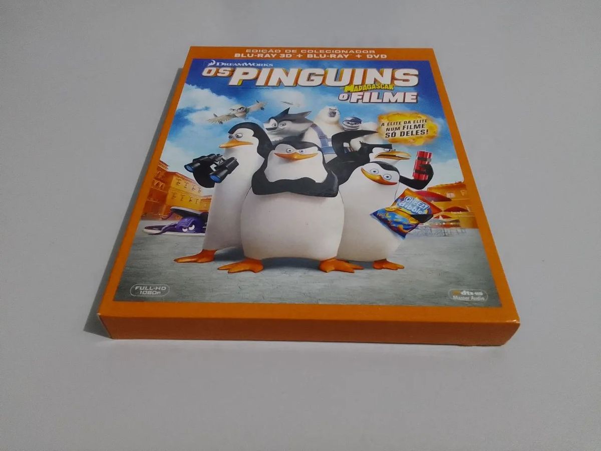 Blu-ray 3d Os Pinguins de Madagascar | Item de Música Fox Usado 133918864 | enjoei