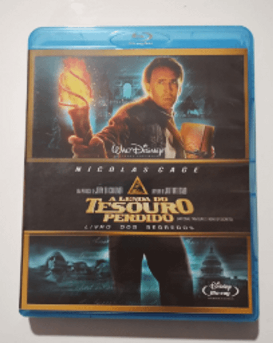 Blu-ray a Lenda do Tesouro Perdido - Livro Dos Segredos | Item de ...