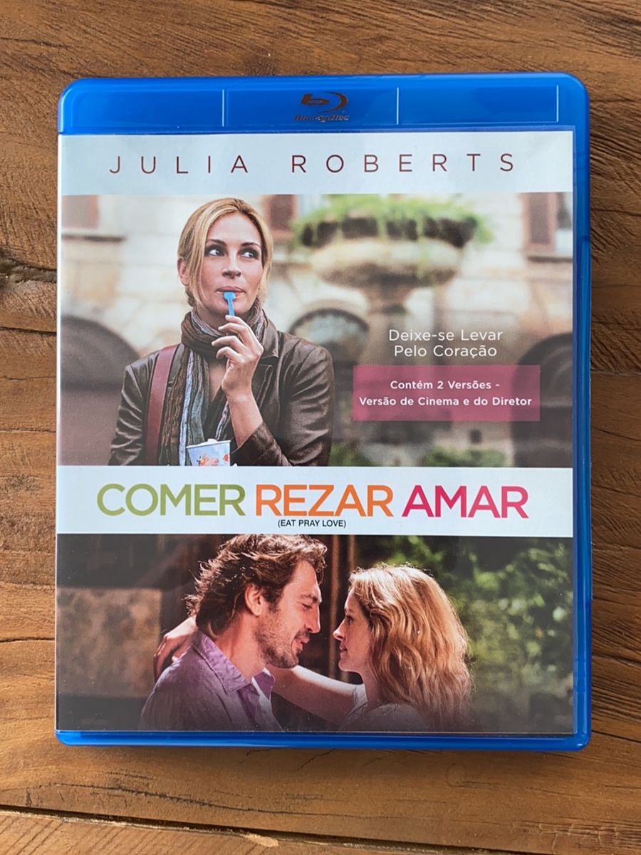 Blu-ray Comer, Rezar e Amar - Sony Pictures | Filme e Série Sony Nunca ...