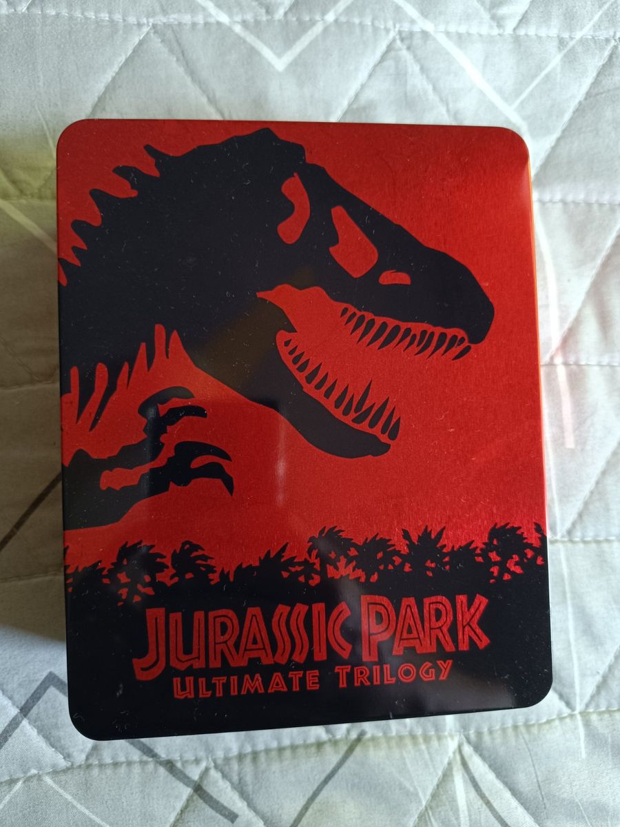 Blu-ray Lata Trilogia Jurassic Park Importado | Filme e Série Universal ...