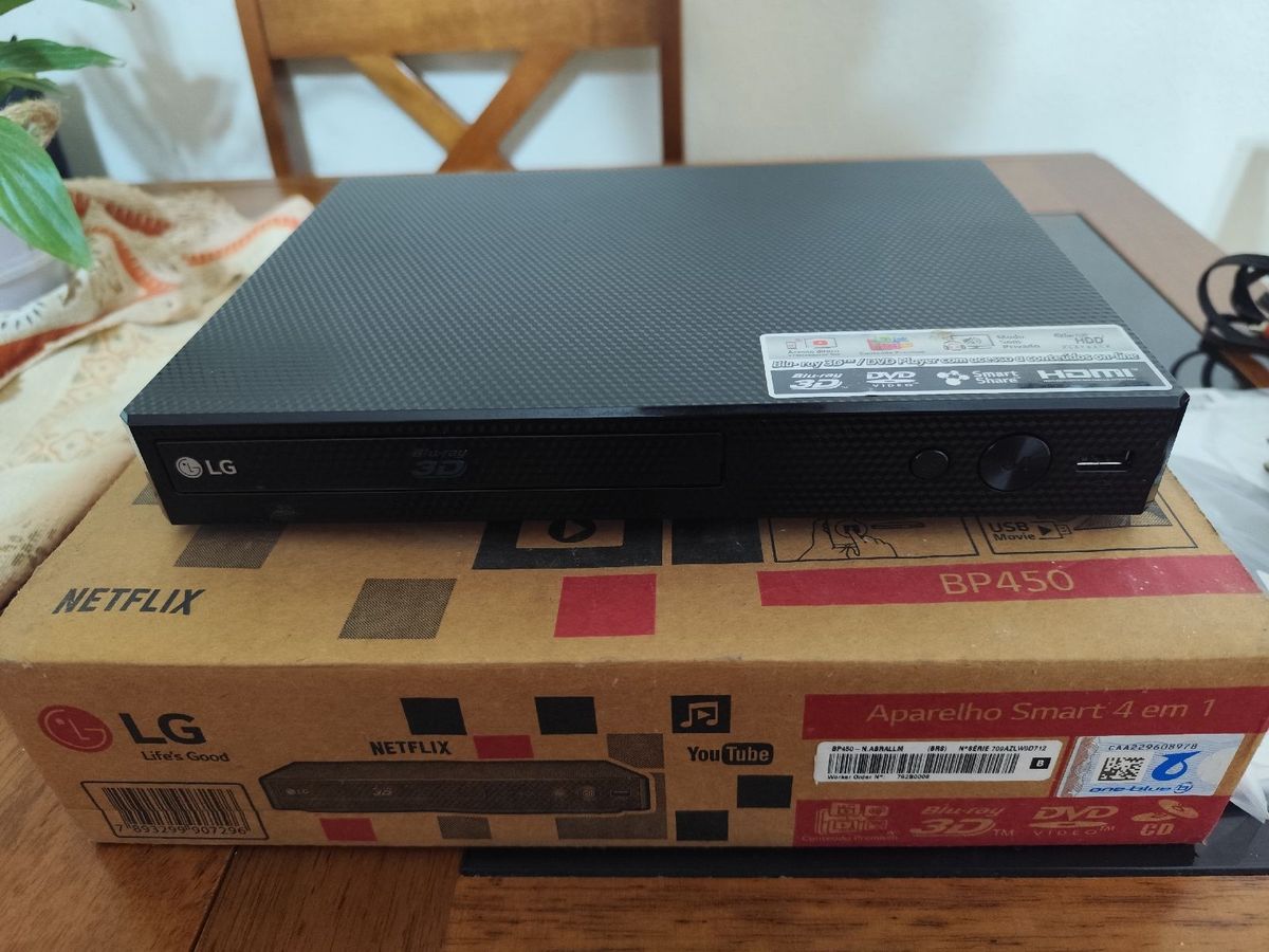 Blu Ray Lg Bp450 3d | Item Info & Eletro Lg Usado 112072437 | enjoei