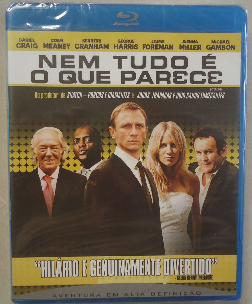 Blu-ray Nem Tudo É O Que Parece, Daniel Craig, Lacrado Novo | Filme e ...