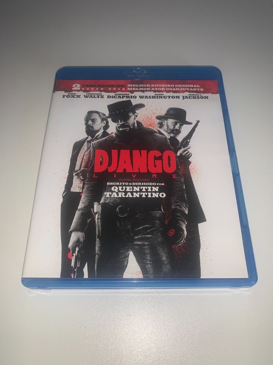 Blu-ray Original - Django Livre - O Filme | Filme e Série Sony Usado ...