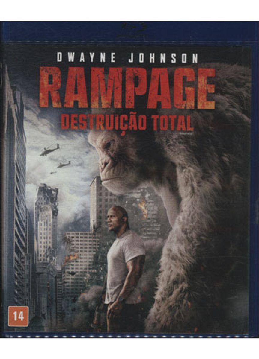 * Blu-ray * Rampage - Destruição Total | Filme e Série Usado 69794406 ...