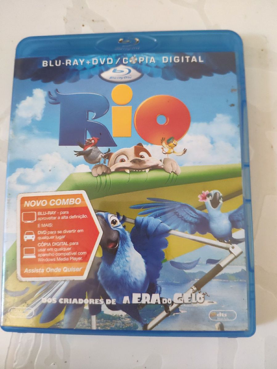 Blu-ray Rio Edição Nacional | Filme e Série Dreamworks Usado 82399885 ...