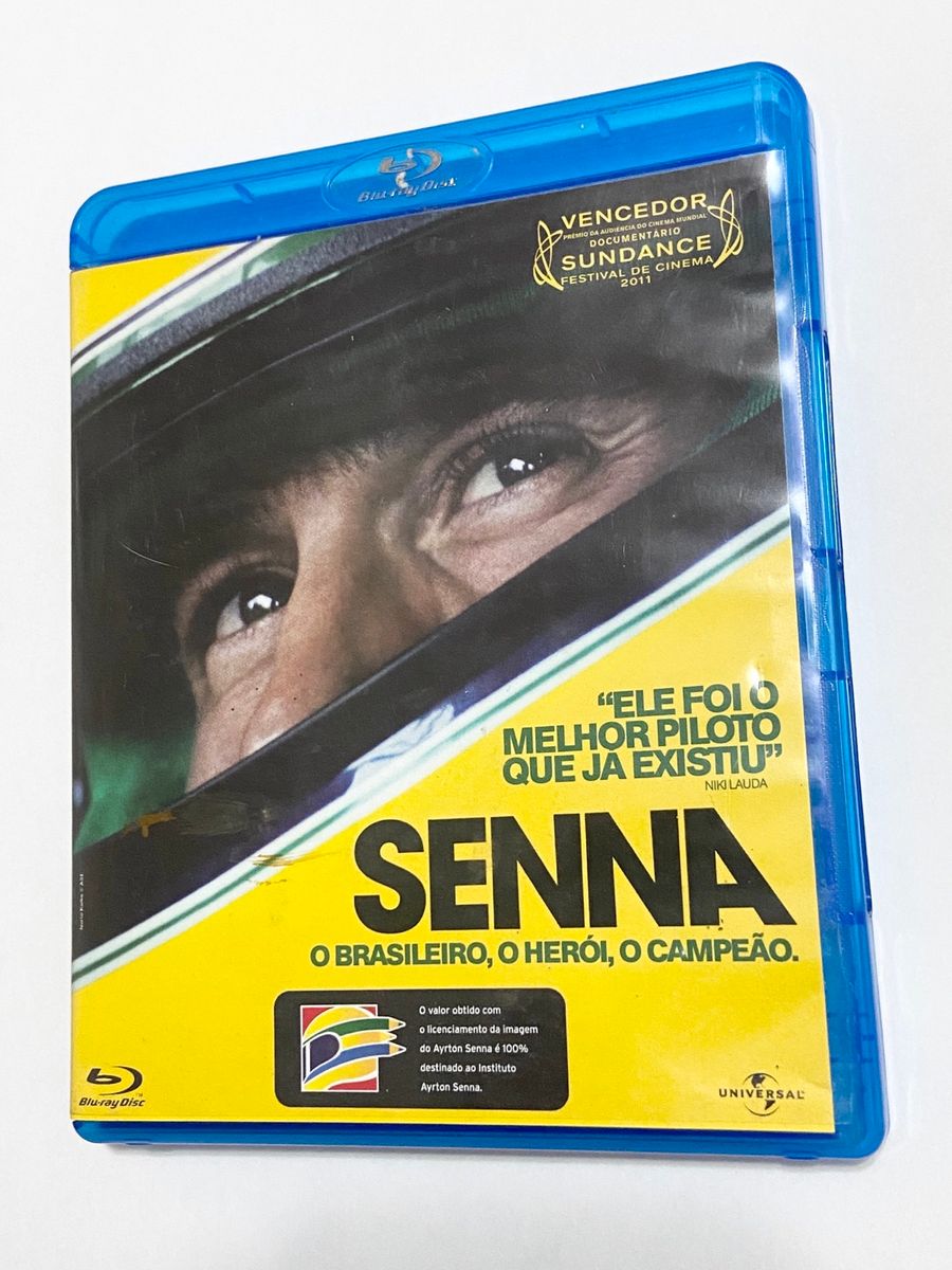 Blue Ray Ayrton Senna O Heroi Brasileiro O Campeão | Item de Música ...