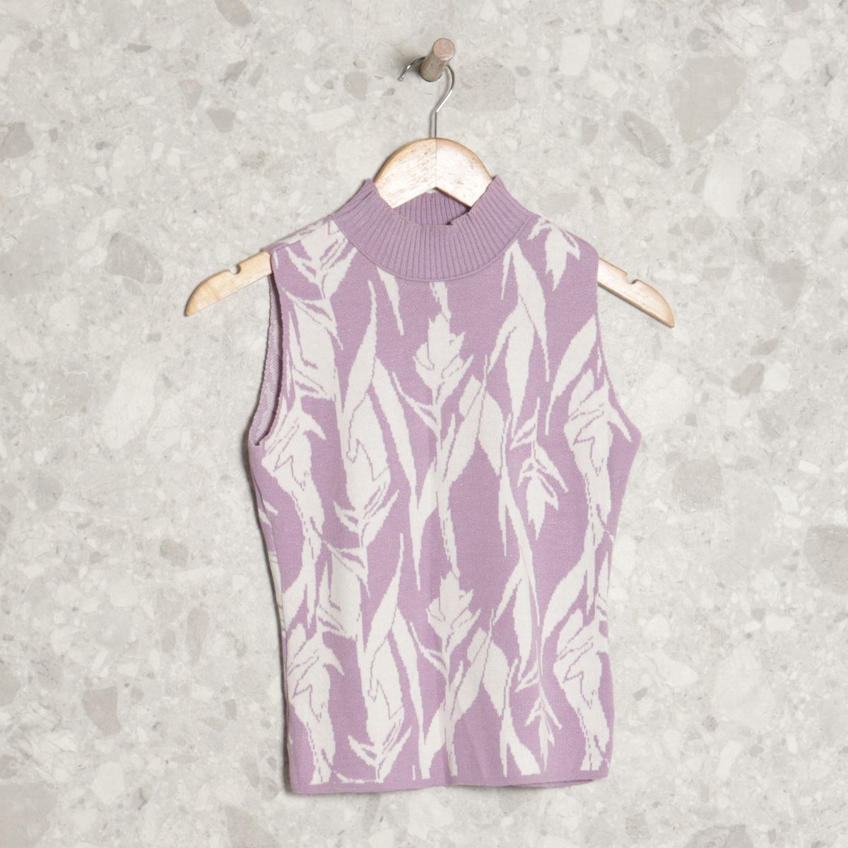 Blusa Abstrata Lilás Maria Filó | Blusa Feminina Maria Filó Nunca Usado ...