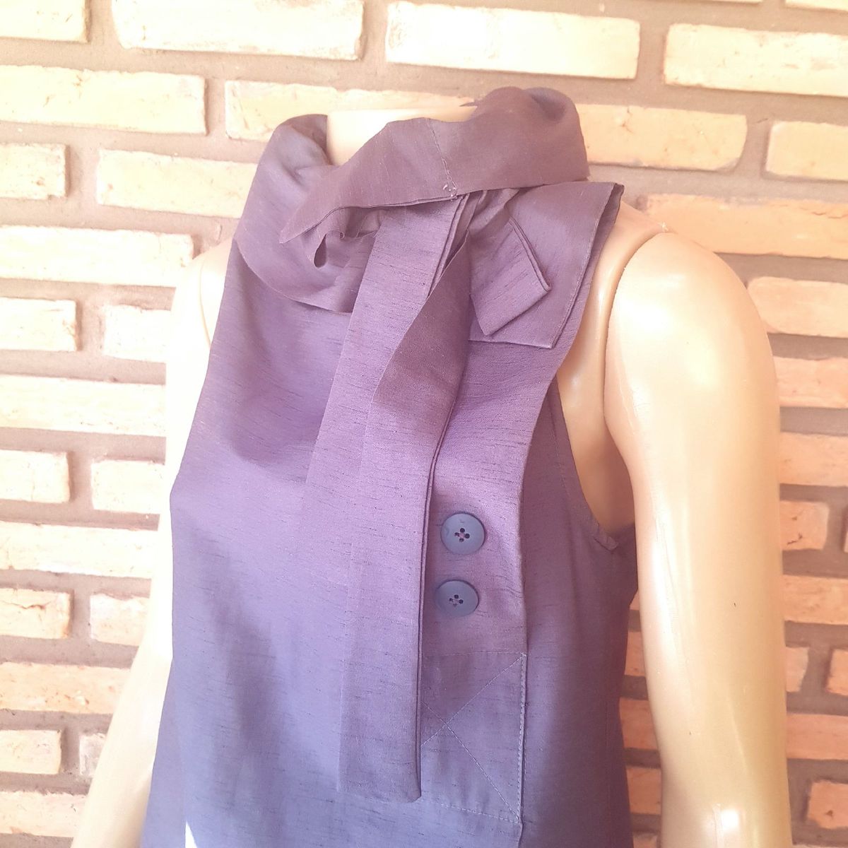 Blusa Modelo Bata, Cor Cinza Chumbo, M Morandi | Blusa Feminina M ...