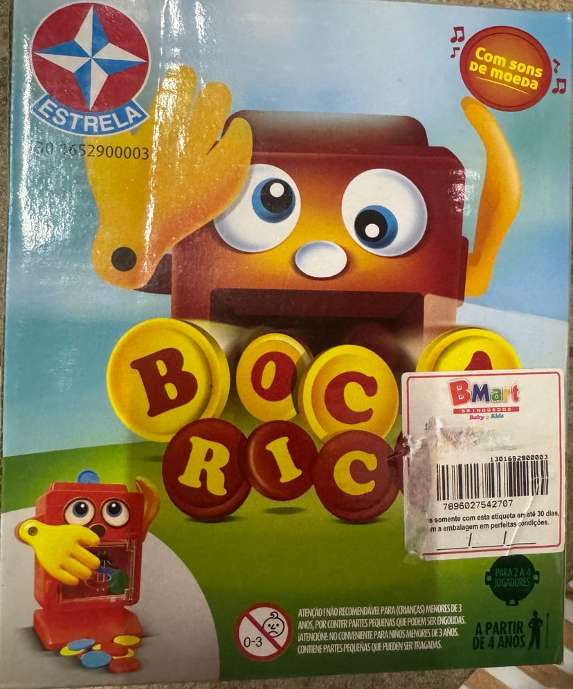 Boca Rica Completo Na Caixa com Manual Estrela | Jogo de Videogame ...