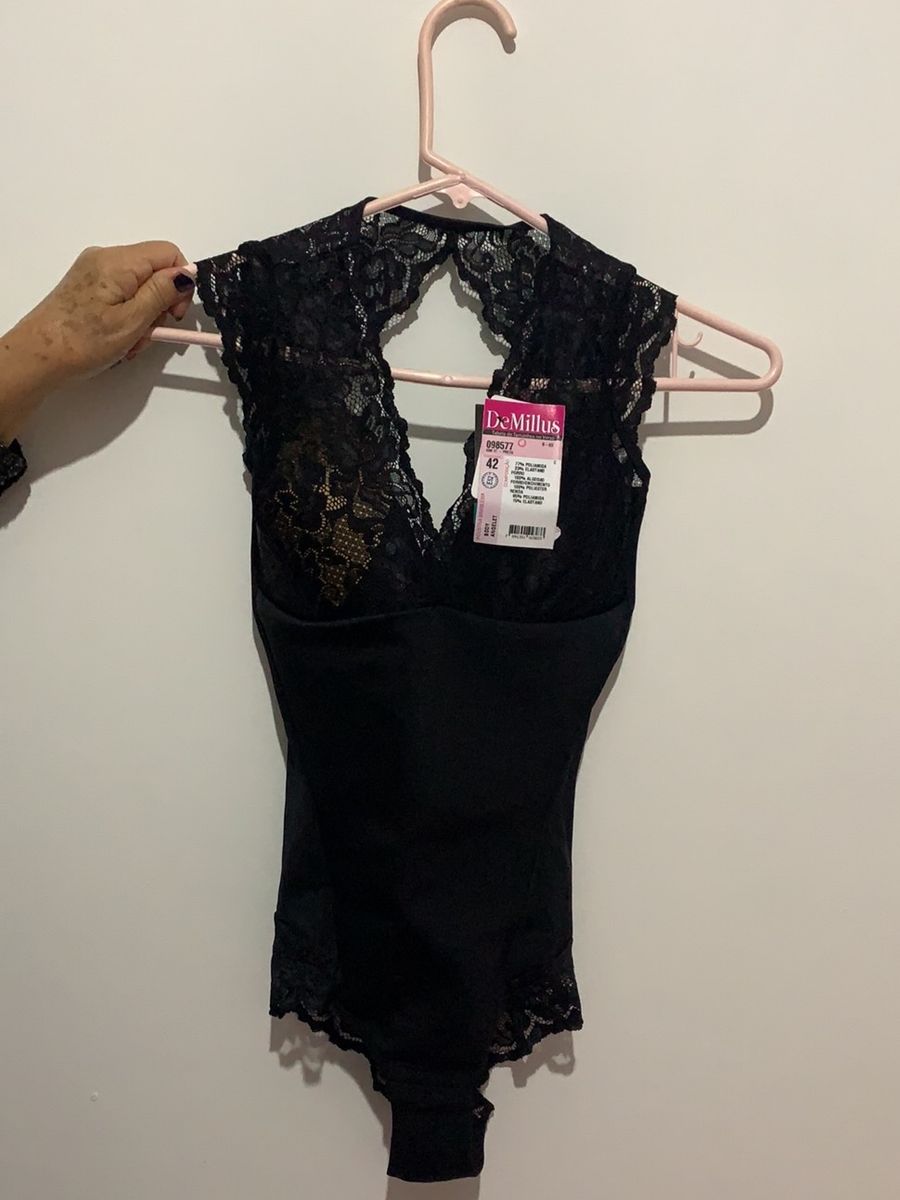 Body Angelet Demillus | Lingerie Feminina Demillus Nunca Usado 46359576 ...