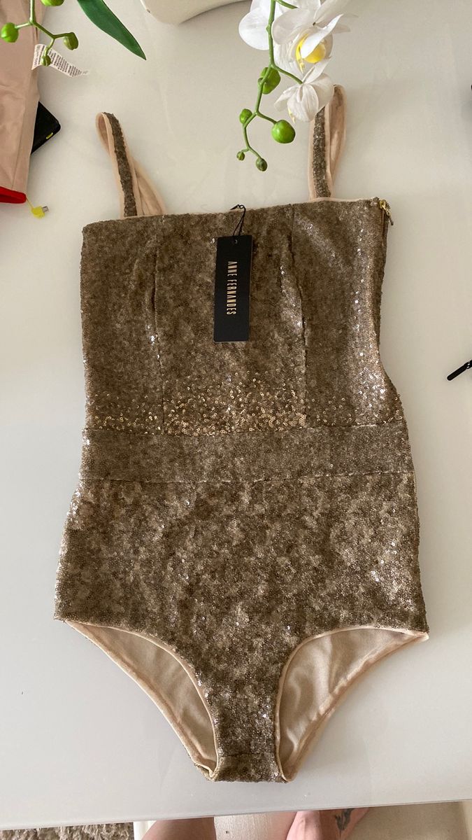 Body Anny Fernandes | Blusa Feminina Anny Fernandes Nunca Usado ...