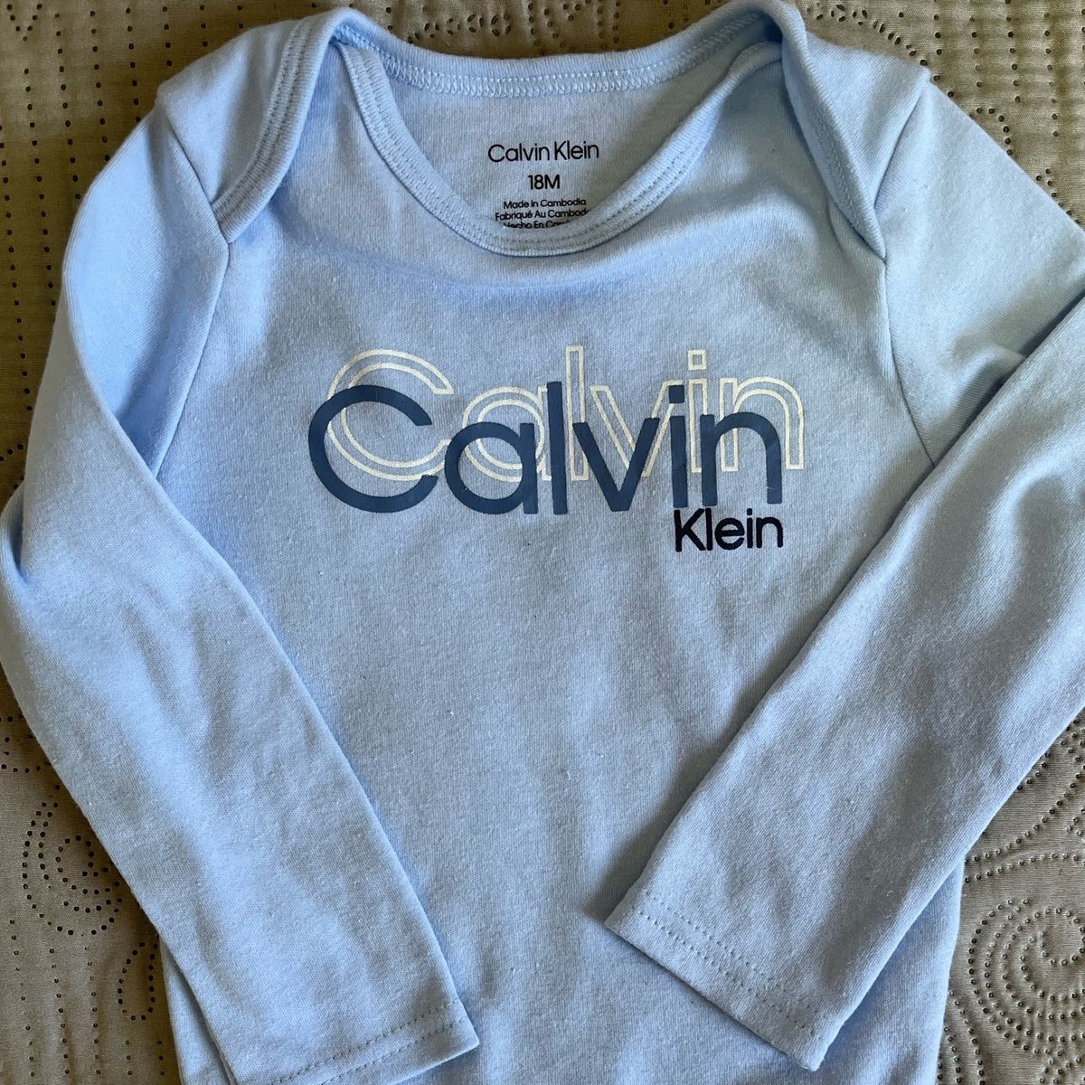 Body Calvin Klein Original | Roupa Infantil para Bebê Calvin Klein ...