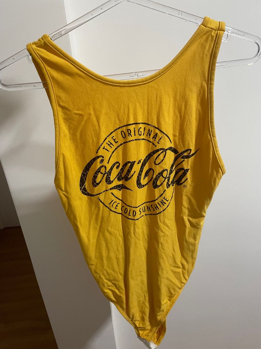 Body Coca Cola Original | Blusa Feminina Coca Cola Usado 83397948 | enjoei