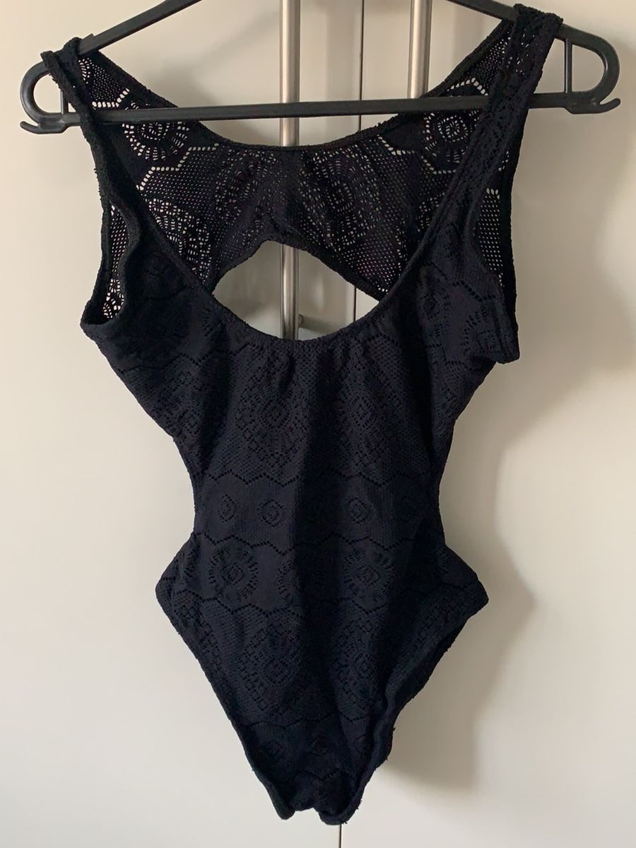 Body Costas Nuas | Moda Praia Feminina Vintage Usado 51121695 | enjoei