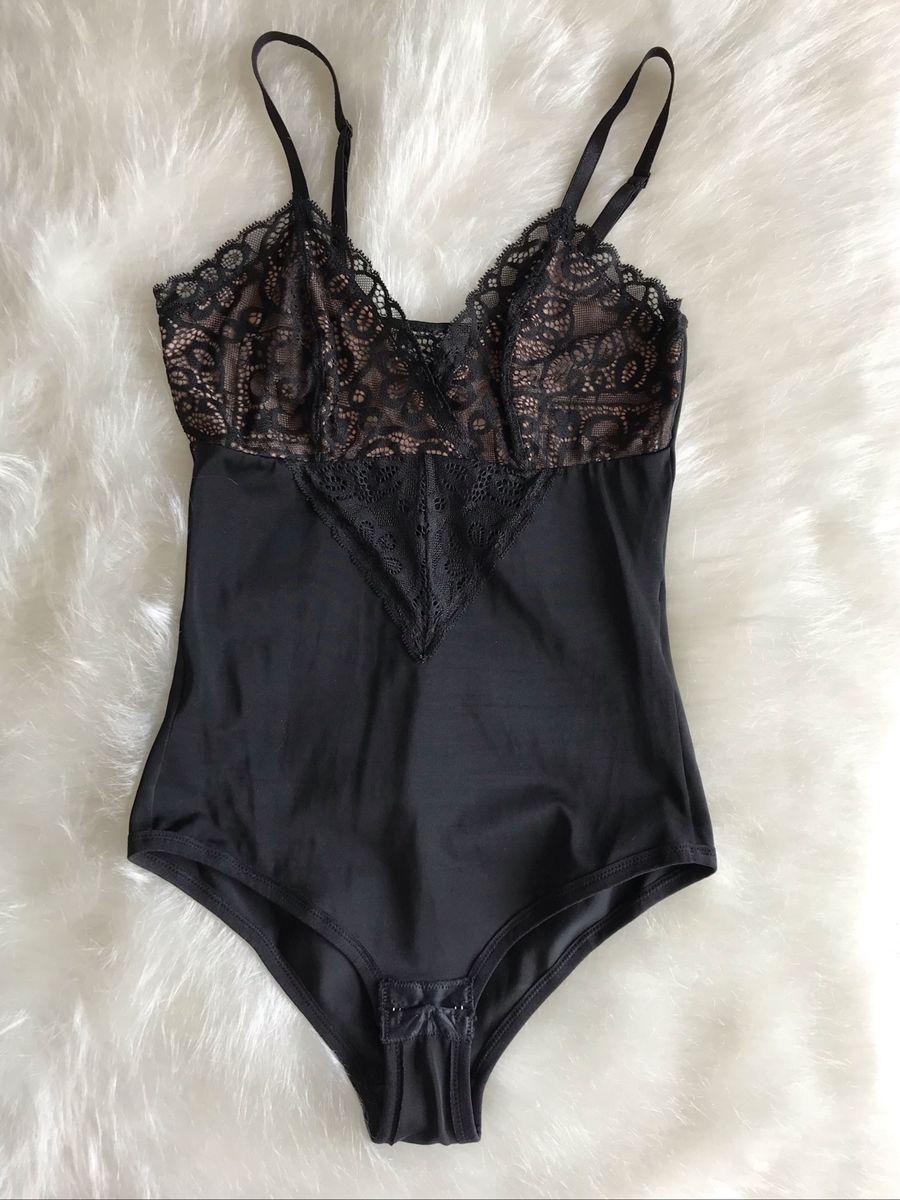 Body Demillus Preto 44 | Blusa Feminina Demillus Usado 48040111 | enjoei