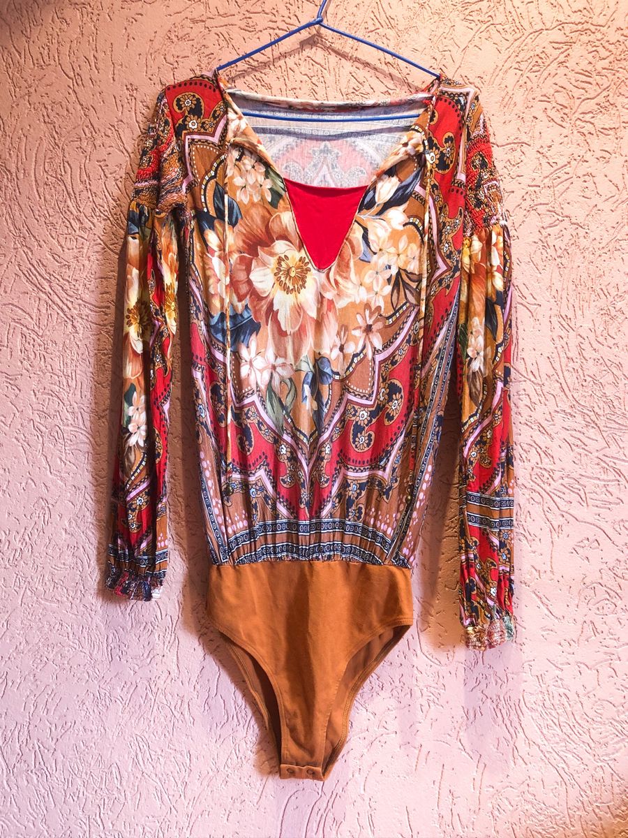 Body Farm Manga Longa | Blusa Feminina Farm Usado 53151429 | enjoei