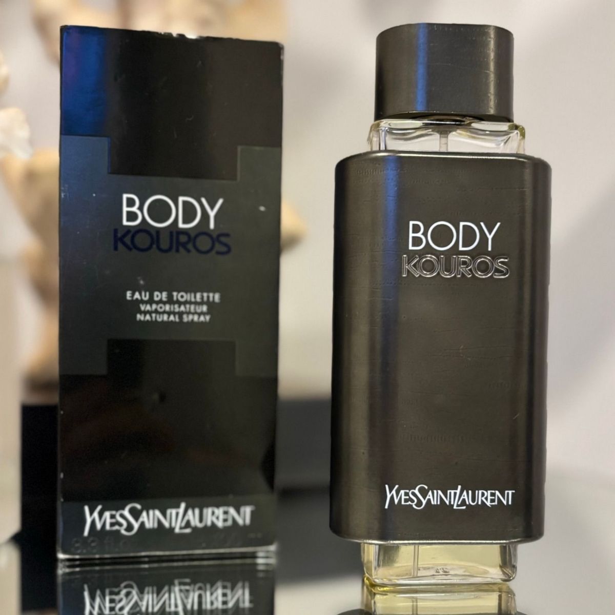 Body Kouros Yves Saint Laurent Eau de Toilette 100ml Versão Francesa ...