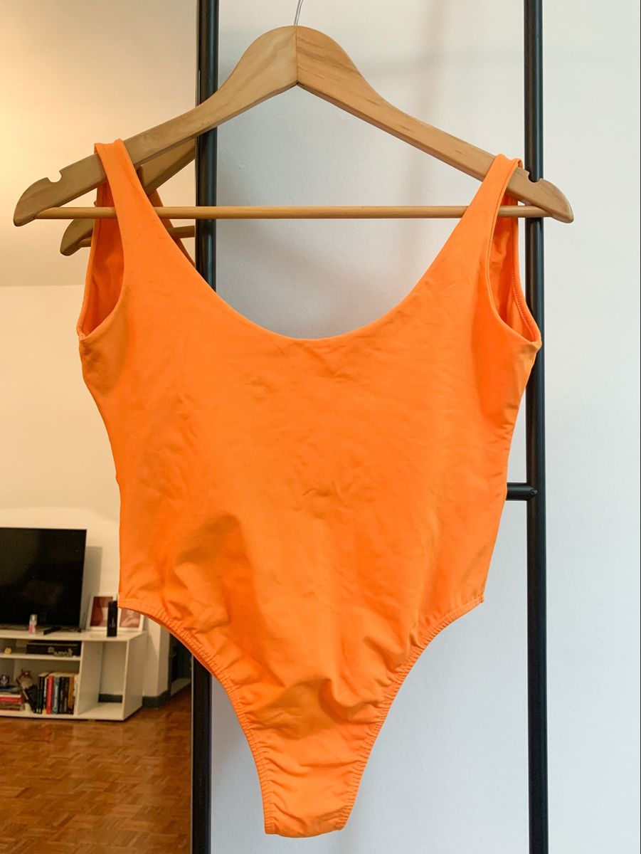 Body Laranja Nanakarana | Blusa Feminina Nanakarana Nunca Usado ...