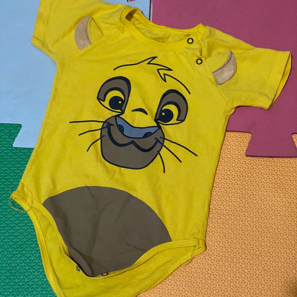Body Leão Simba | Roupa Infantil para Bebê Tema Usado 91346742 | enjoei