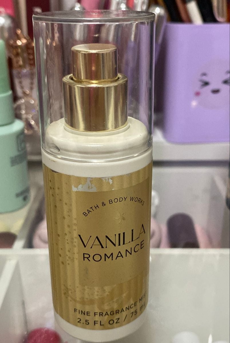 Body Mist Vanilla Romance Bath Body Works | Perfume Feminino Bath And ...