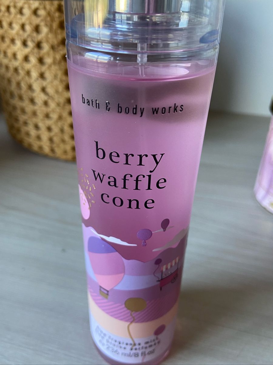 Body Splash Berry Waffle | Produto Feminino Bath Body Works Nunca Usado ...