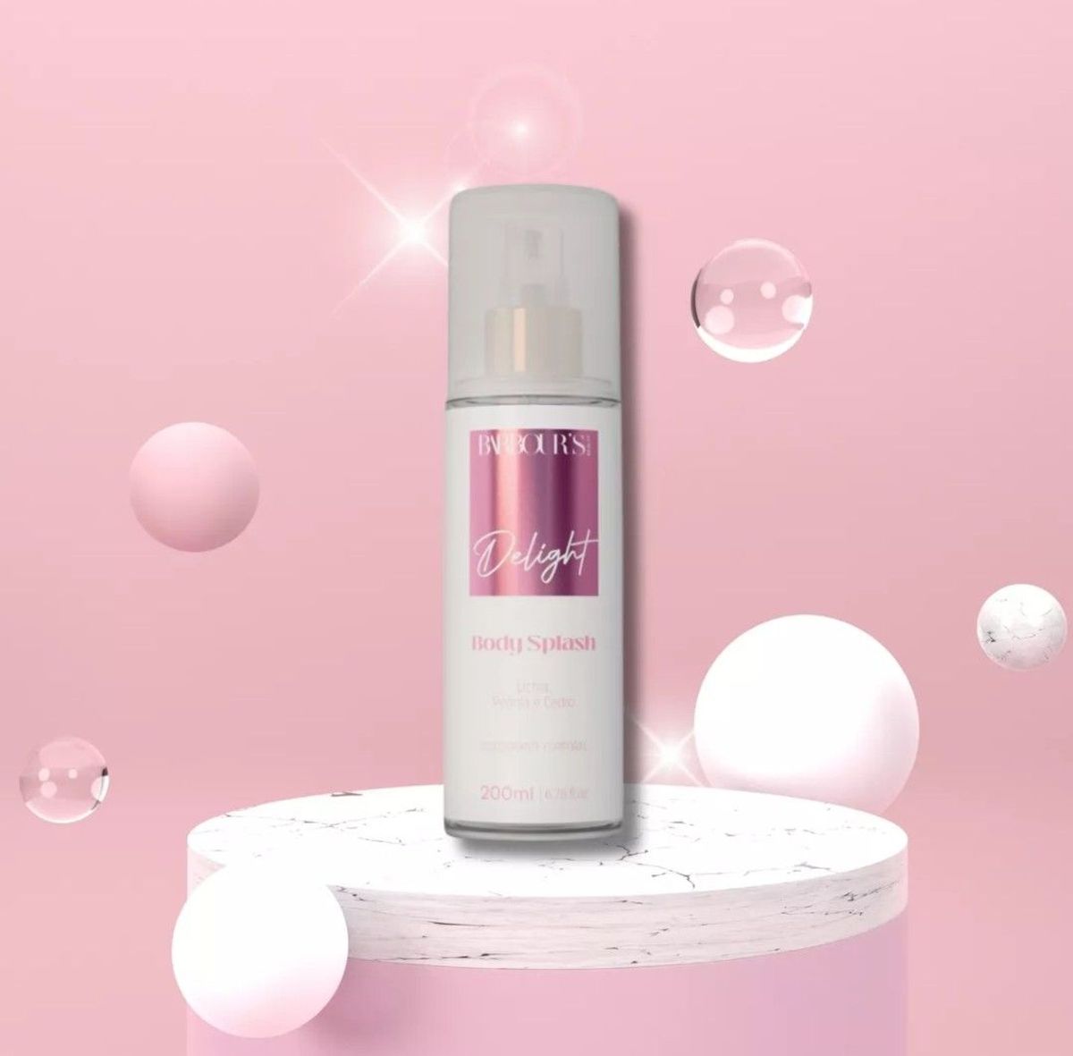 Body Splash Delight - Deo Colônia (ref. Olfativa Delina) 200ml ...