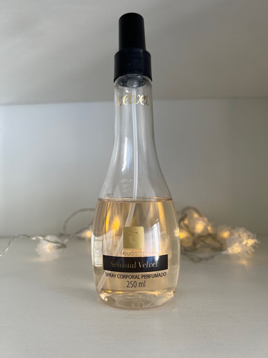 Body Splash Eudora Sensual Velvet | Perfume Feminino Eudora Usado ...