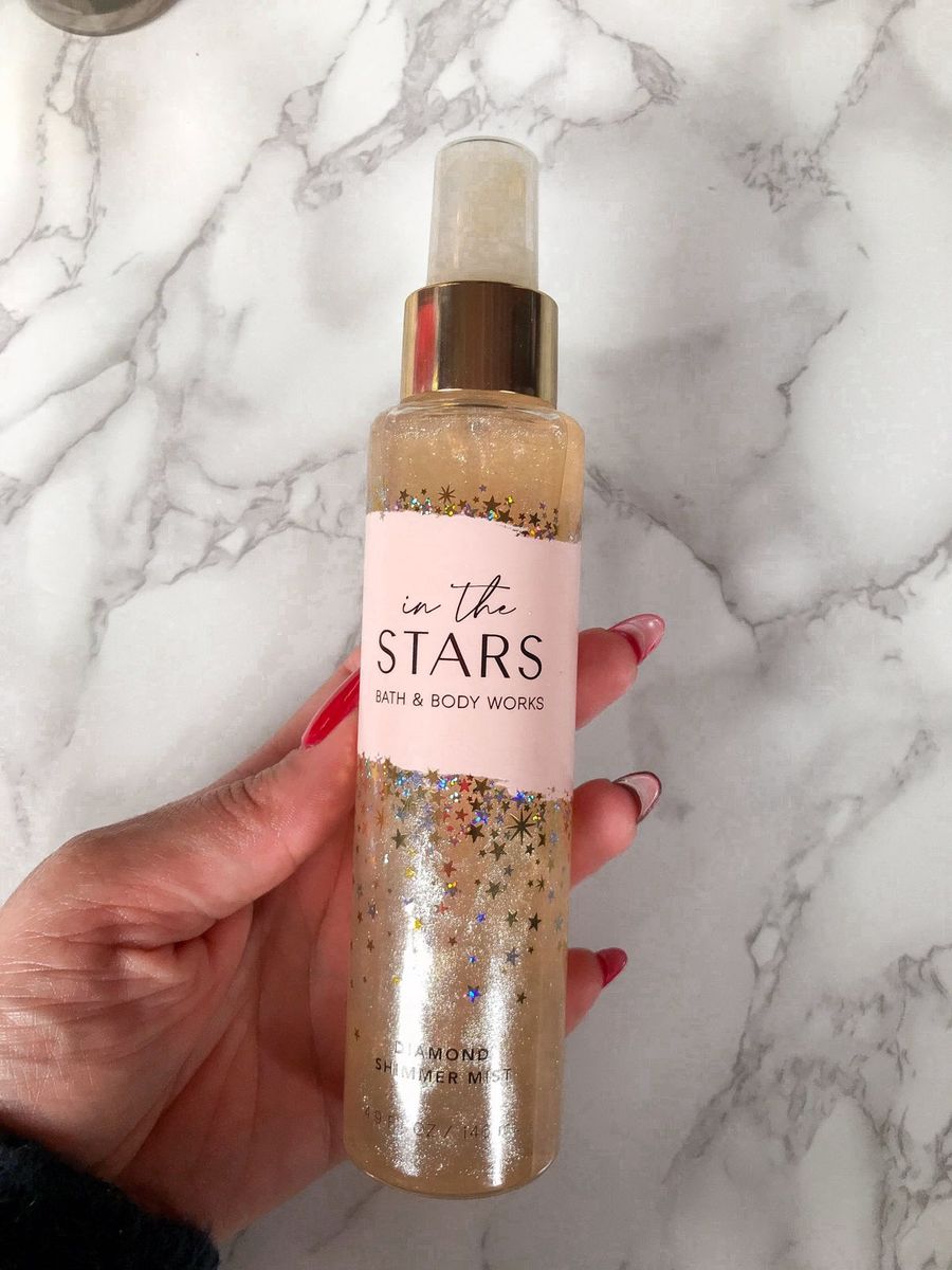 Body Splash In The Stars Diamond Shimmer Bath & Body Works | Perfume ...