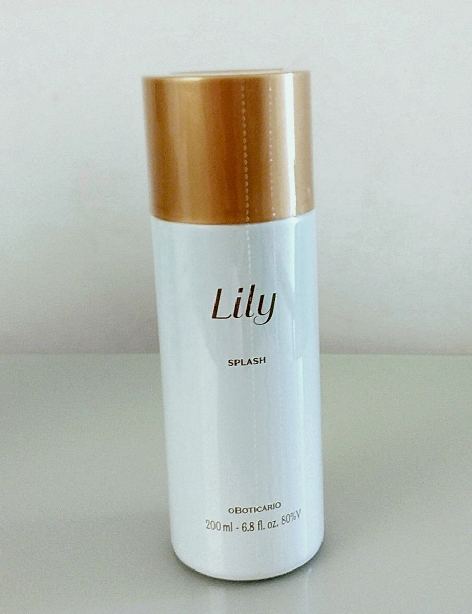 Body Splash Lily - 200ml | Perfume Feminino O Boticário Nunca Usado ...