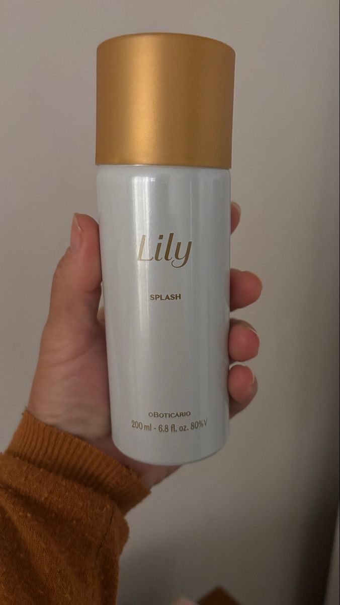 Body Splash Lily Boticário | Produto Feminino O Boticário Nunca Usado ...