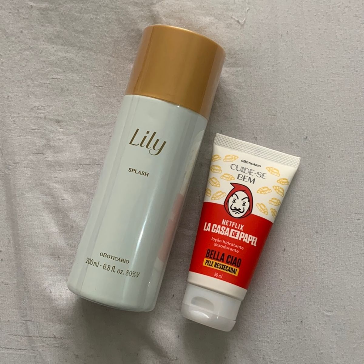 Body Splash Lily, Oboticario (novo). Ganha Brinde Loção Hidratante ...
