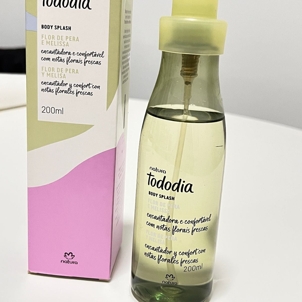 Body Splash Natura Flor de Pera e Melissa | Perfume Feminino Natura ...