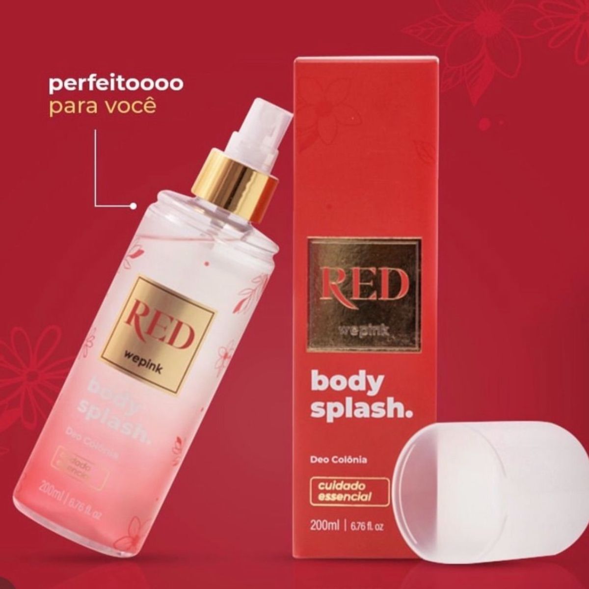 Body Splash Red Wepink | Perfume Feminino Wepink Nunca Usado 99743845 ...