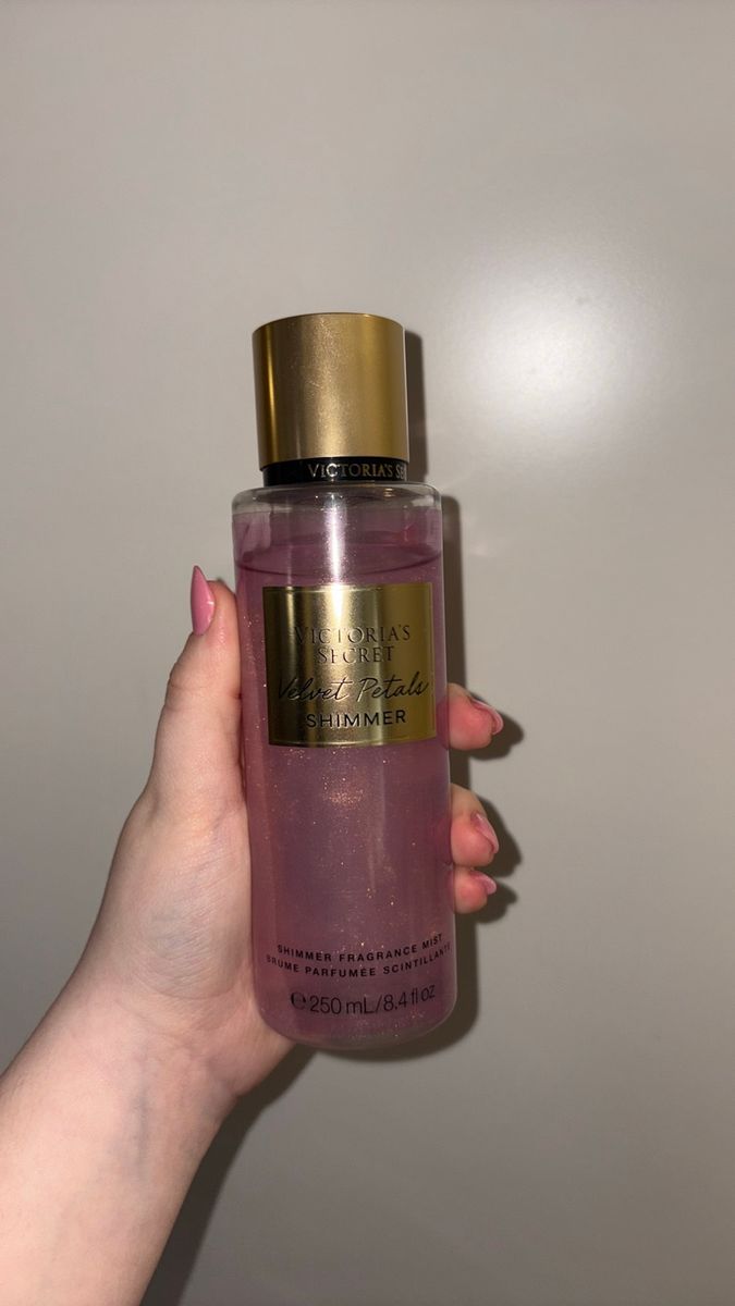 Body Splash Victorias Secret Velvet Petals Shimmer | Perfume Feminino ...